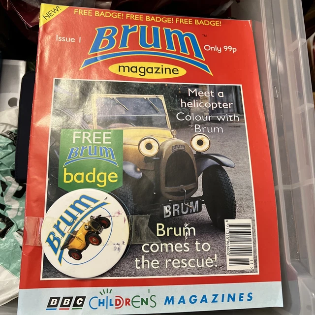 BRUM MAGAZINE ISSUE 1- BBC Children's Magazines - Vintage 90's £10.79 ...
