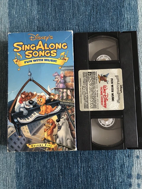 DISNEYS SING ALONG Songs - Fun With Music (VHS, 1993) £10.74 - PicClick UK