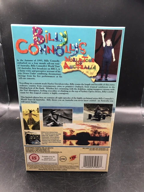BILLY CONNOLLY - World Tour Of Australia (VHS, 1996) £0.99 - PicClick UK