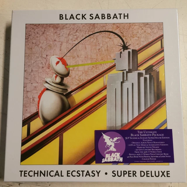 BLACK SABBATH - Technical Ecstasy - Ltd Deluxe Edition 5x Vinyl Box Set ...