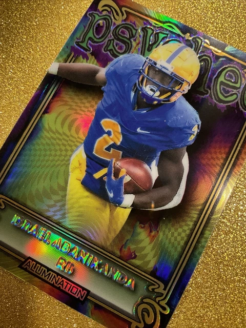 17/25 RARE 2023 Wild Card Alumination Psyched Israel Abanikanda Rookie ...