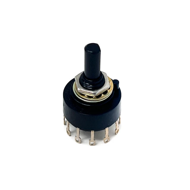 ELECTROSWITCH C5P0206N-A Rotary Switch 6 Position 2 Pole 125VAC 28VDC ...