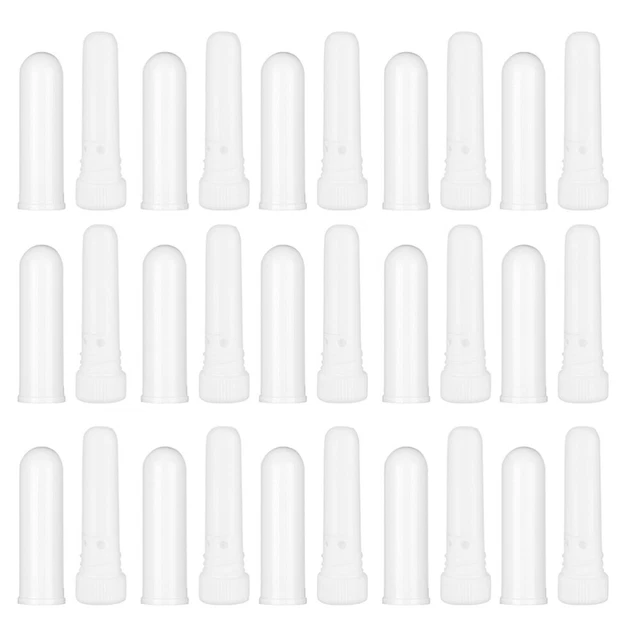 15 PCS DIFFUSER Essential Oils Snorting Tube Nasal Containers Snorkel £ ...