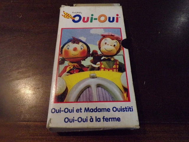 CASSETTE VHS & OUI-OUi et Madame Ouistiti et oui-oui à la ferme " 1996 ...