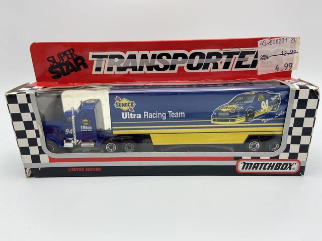 MATCHBOX SUPER STAR Transporters Sunoco Ultra Racing Team 1/64 $14.53 ...