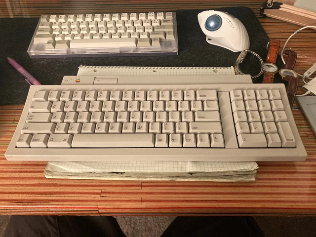 Clavier Apple Ii Pour Macintosh Iigs Adb Apple Desktop Bus Mac Vintage M0487 Eur 29 40 Picclick Fr