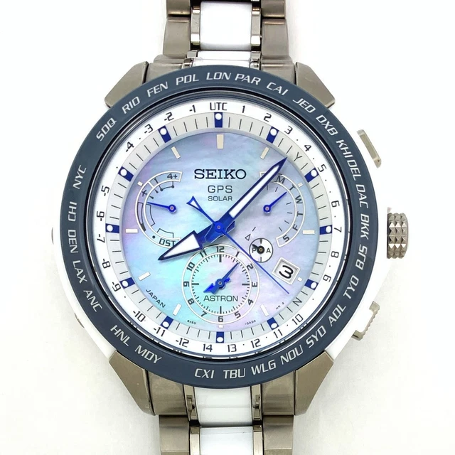 SEIKO ASTRON 8X53-00A0-2 SBXB039 Limited Edition 2015 Solar Mens Watch ...