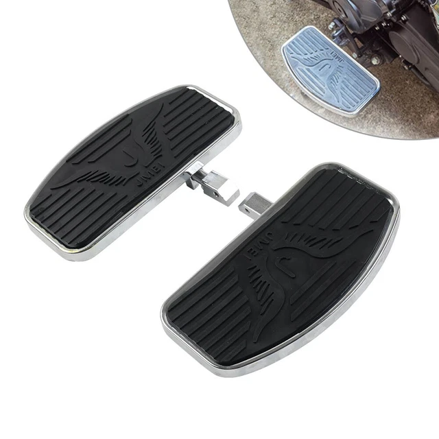 PAIR MOTORCYCLES FRONT Rear Foot Boards Floorboards For Harley For ...