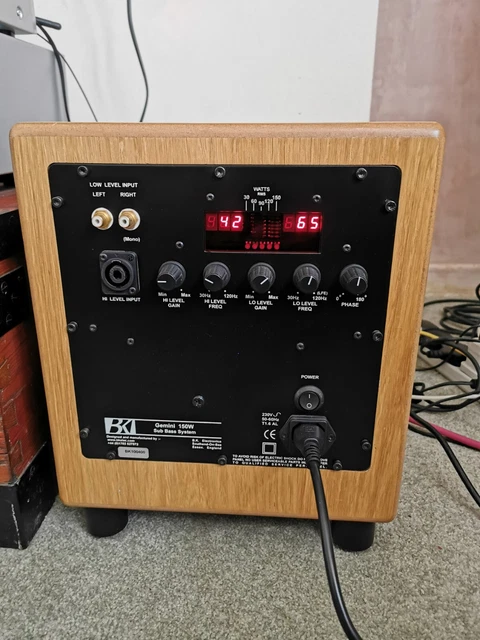 BK ELECTRONICS GEMINI 2 subwoofer £160.00 - PicClick UK