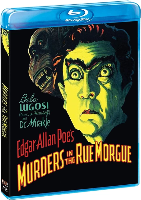 MURDERS IN THE Rue Morgue (Blu-ray) Bela Lugosi Sidney Fox Leon Waycoff ...