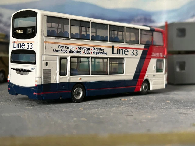 OOC CORGI WRIGHT Gemini Travel West Midlands Line 33 Volvo Model Bus £ ...