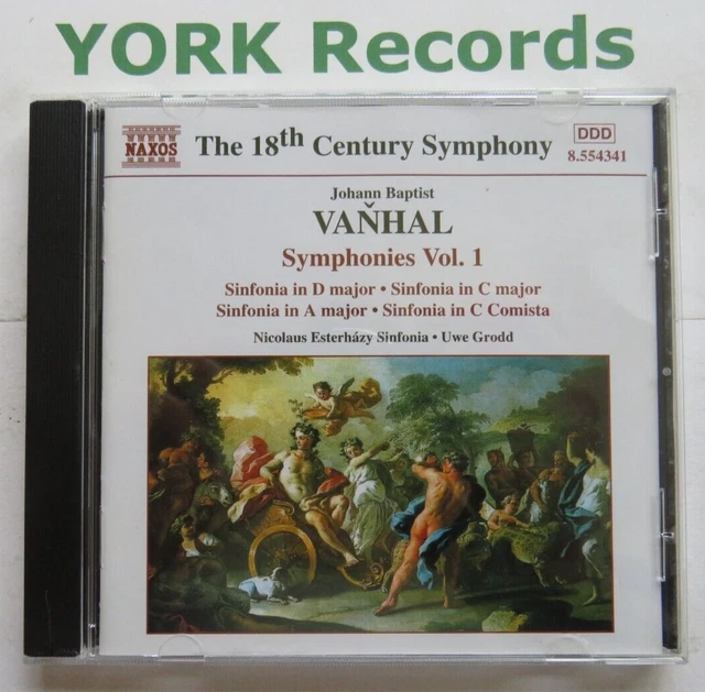VANHAL - SYMPHONIES Vol 1 GRODD Nicolaus Esterhazy Sinfonia - Ex Con CD Naxos £4.99 - PicClick UK