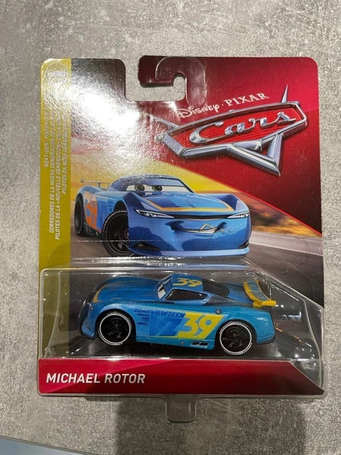 DISNEY PIXAR DIECAST Cars 3 Michael Rotor Next-Gen Racer *BNIB* £7.50 ...
