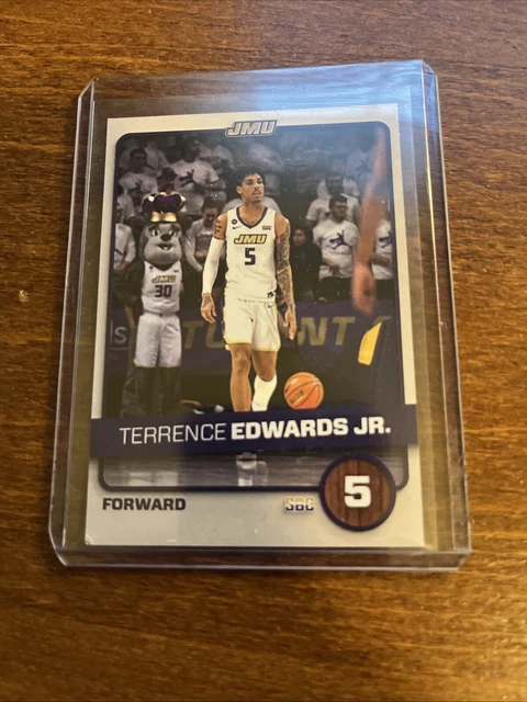 2022 TERRENCE “FATT” Edwards Jr. Jmu Dukes Sga Rookie Card Louisville ...