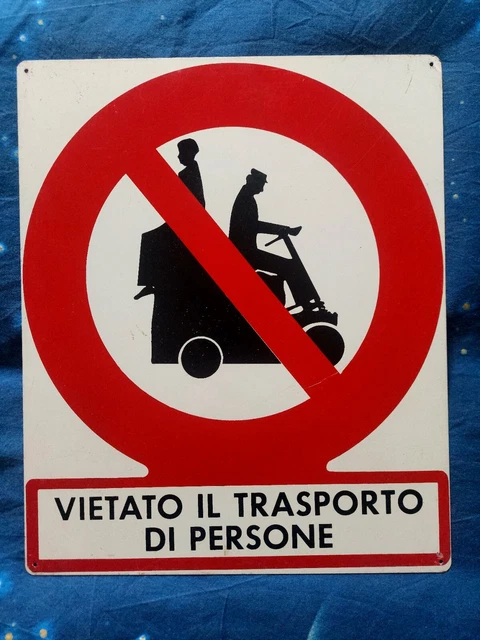 CARTELLO INDUSTRIALE PUBBLICITÀ modernariato targa tabella insegna ...