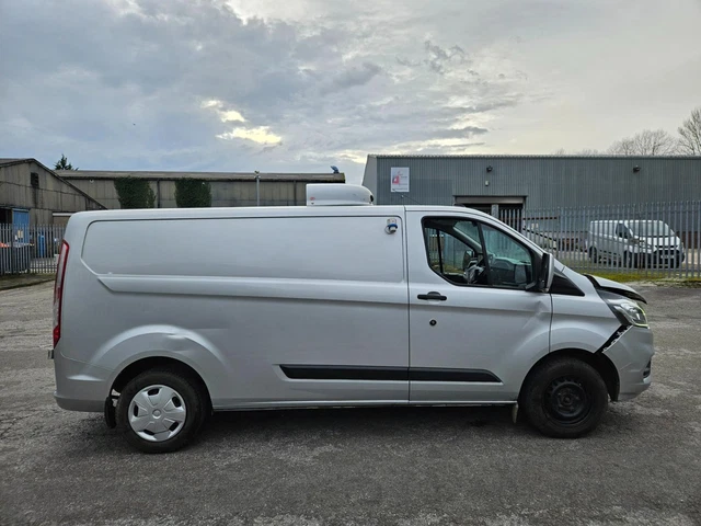 2021 FORD TRANSIT Custom Trend Van Auto Temperature Controlled Damaged ...