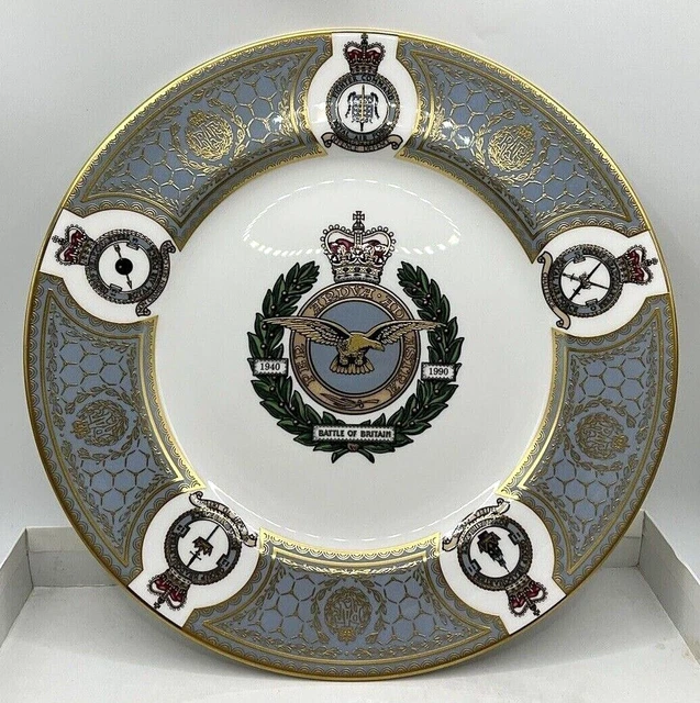 1990 SPODE CHINA Plate RAF Battle of Britain Royal Air Force WW2 ...