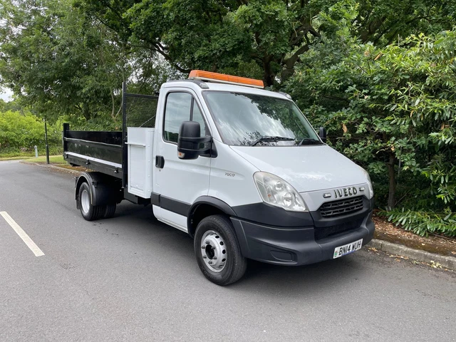 IVECO DAILY 70C17 HOOKLOADER SKIP TRUCK SKIP LORRY TIPPER 1 COUNCIL ...