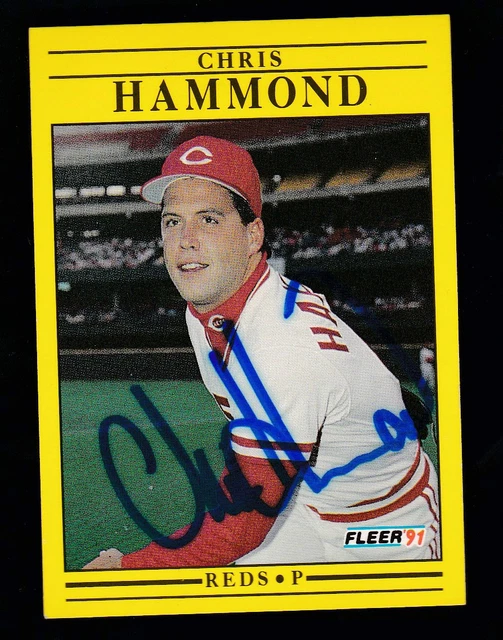 CHRIS HAMMOND -- 1991 Fleer -- Signé/Autographié EUR 2,68 - PicClick FR