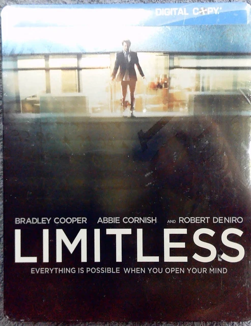 BLU-RAY / DVD LIMITLESS Limited Edition Steelbook new/sealed Bradley ...