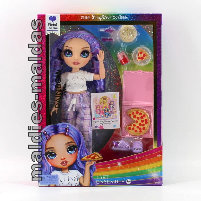 RAINBOW HIGH JUNIOR High Violet Willow PJ Party Fashion Doll 503705EUC ...