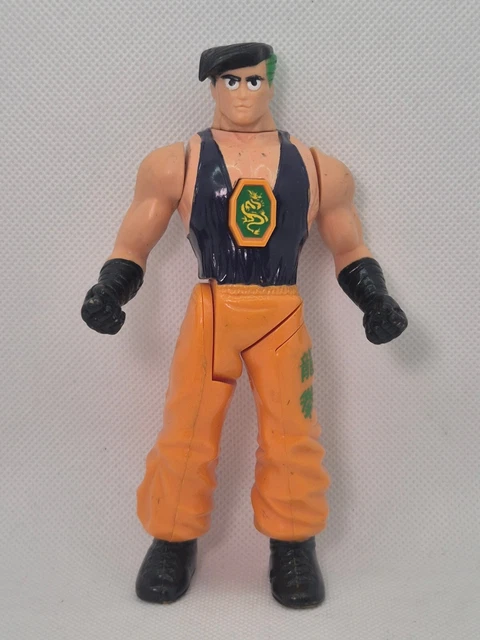 Figurine ArticulÉe Milton Bradley 1994 Karate Fighterd Dragon Kick
