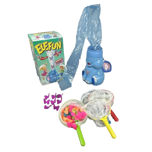 VTG 1993 ORIGINAL Elefun Elephant Butterfly Game Parker Brothers 95% ...
