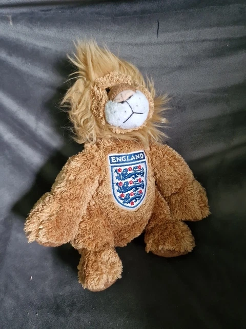 OFFICAL ENGLAND FA FOOTBALL LION 11" PLUSH CUDDLY SOFT TOY TEDDY MASCOT ...
