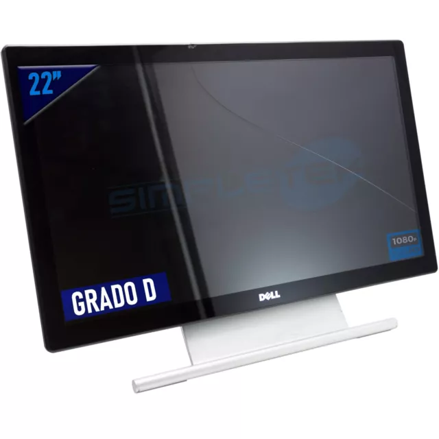 DELL S2240TB MONITOR 22" 16:9 Cassa Dvr Computer Fisso Schermo Lcd ...