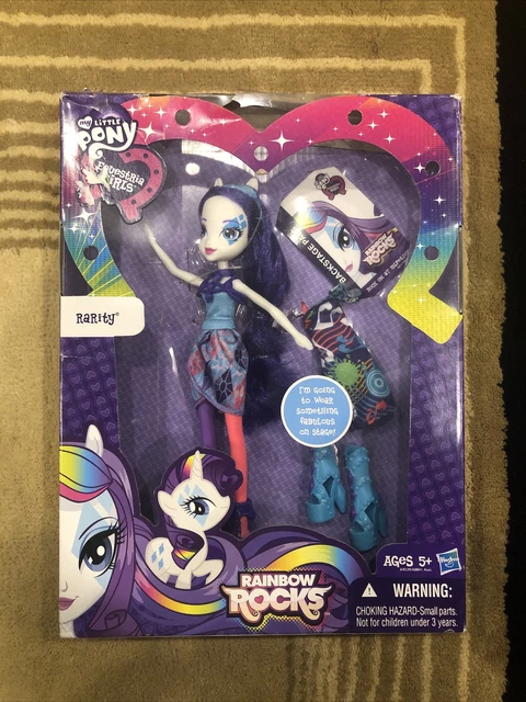 MY LITTLE PONY Equestria Girls Rainbow Rocks Rarity Doll Read ...