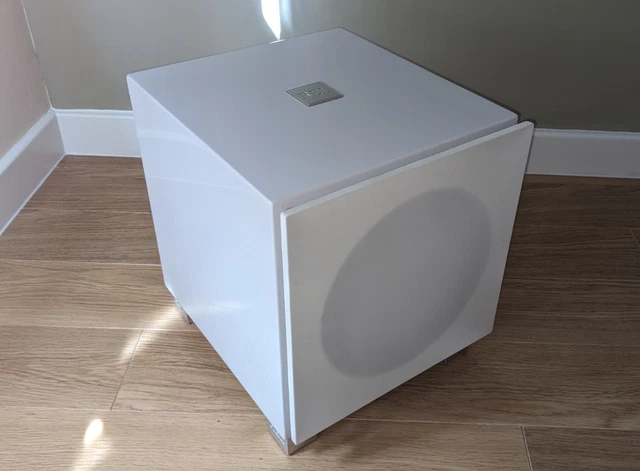 REL T/9I SUBWOOFER in gloss white, boxed, all accessories £599.00 ...