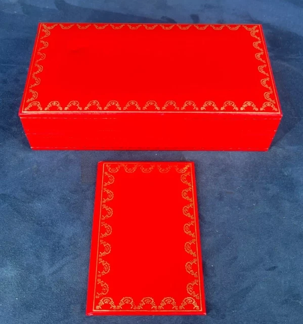 CARTIER LUNETTE SANTOS Must De Cartier Box/boite/écrin/étuis Vintage ...