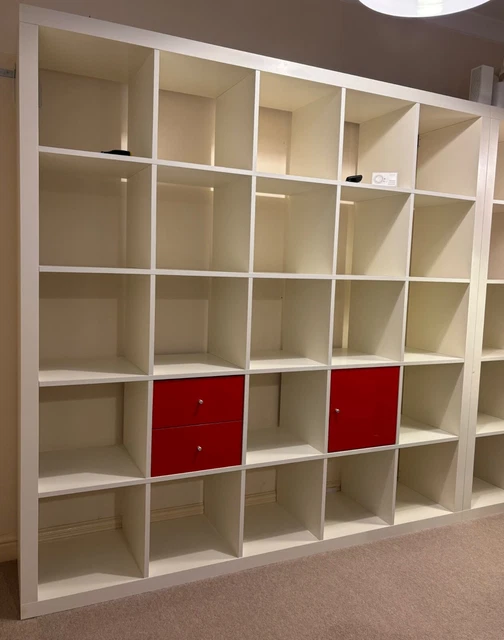 IKEA EXPEDIT (LIKE Kallax) shelving 5x5 25 cubes £100.00 - PicClick UK