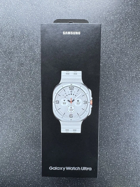 SAMSUNG GALAXY WATCH Ultra 47mm LTE Galaxy AI Titanium White Smartwatch ...