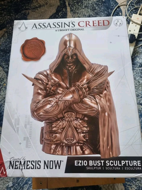 NEMESIS NOW ASSASSINS Creed Ezio Bust Box Bronze £229.99 - PicClick UK