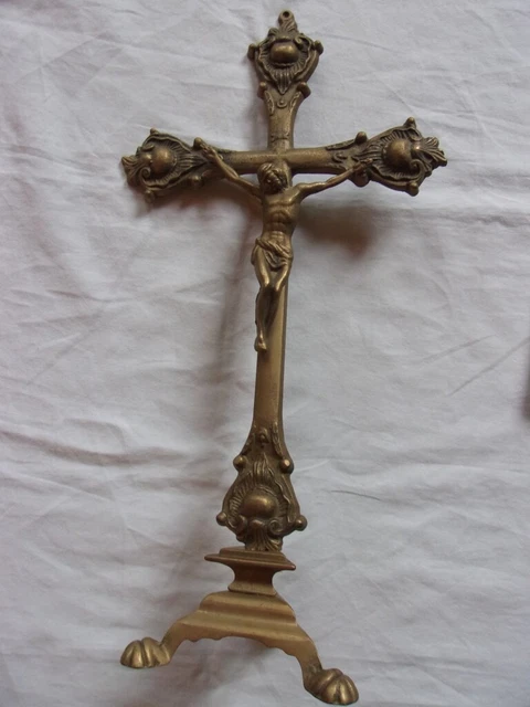 GRAND CRUCIFIX ANCIEN en bronze EUR 39,99 - PicClick FR GRAND CRUCIFIX ANCIEN en bronze EUR 39,99 - PicClick FR