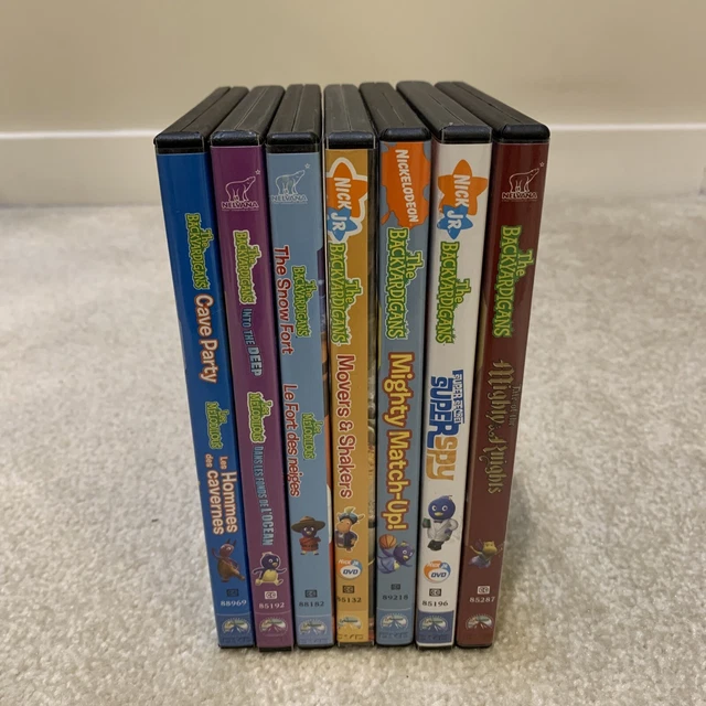 BACKYARDIGANS LOT OF 7 Movie DVD Super Secret Spy Into the Deep Mighty ...