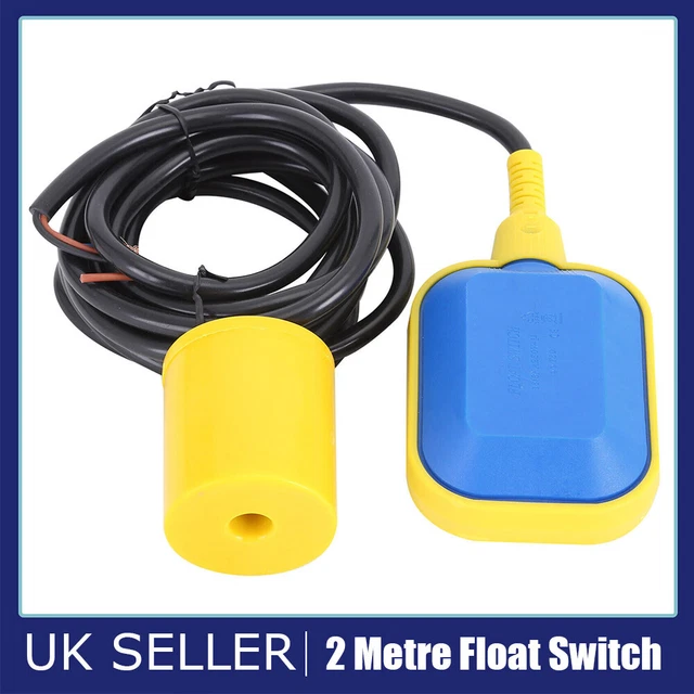 FLOAT SWITCH LIQUID Fluid Water Submersible Pump Tank Pond Controller ...