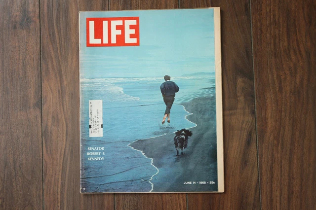 LIFE MAGAZINE - June 14, 1968 (Senator Robert F. Kennedy On Cover) £9. ...