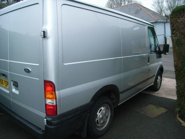 FORD TRANSIT 280 SWB Panel Van - Moondust Silver £2,500.00 - PicClick UK
