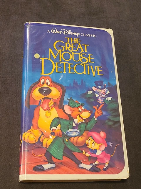 THE ADVENTURES OF the Great Mouse Detective (VHS, 1999) $7.79 - PicClick AU