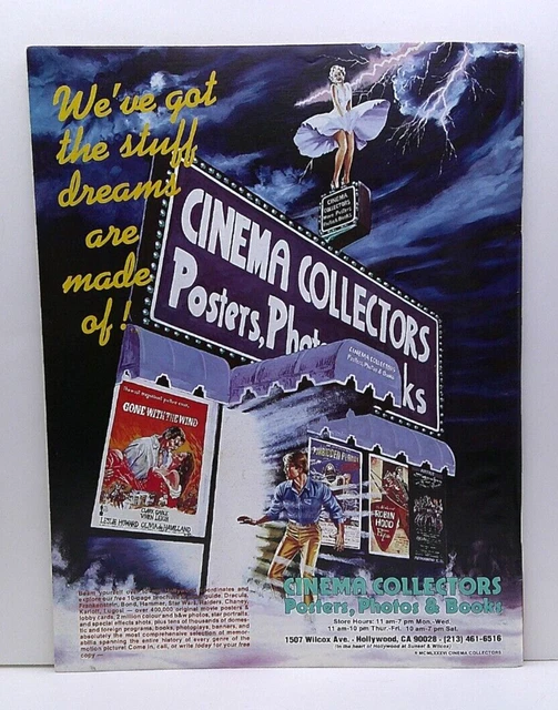 FILMFAX MAGAZINE #6 1987 Beverly Garland Yvette Vickers Elsa Lancaster ...