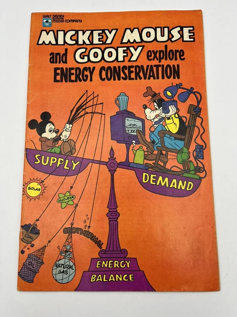 MICKEY MOUSE AND Goofy Explore Energy Nuclear Walt Disney Educational ...