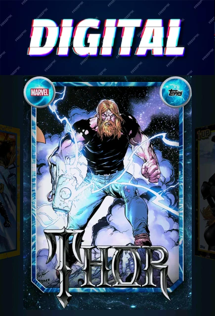 TOPPS MARVEL COLLECT Arcade '24 Game Decks Motion EPIC - Thor EUR 5,30 - PicClick FR