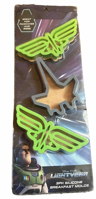 DISNEY BUZZ LIGHTYEAR Toy Story Shapes Great Cookie Cutters , Pancakes ...