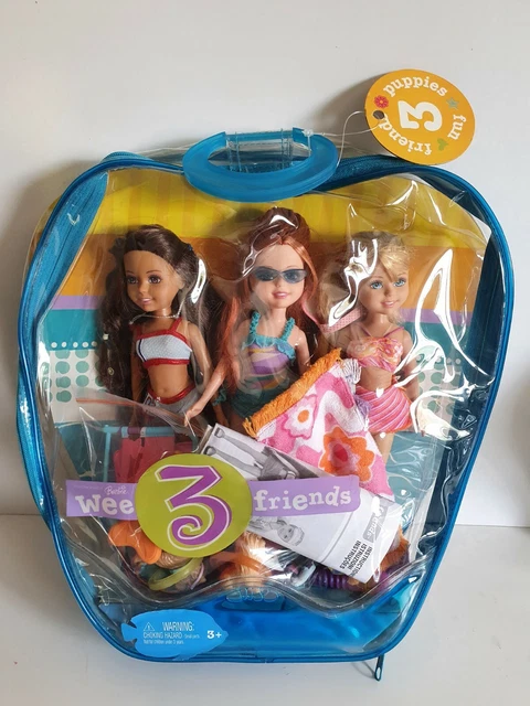BARBIE WEE 3 FRIENDS - Splash, Splash, Splash & Puppies. Disappearing ...
