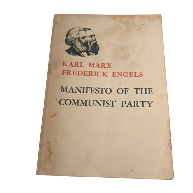 MANIFESTO OF THE Communist Party Karl Marx Engels 1968 Paperback Book £ ...