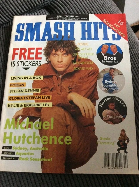 SMASH HITS 04/10/89 Gloria Estefan Stefan Dennis Bros Kylie Sonia ...