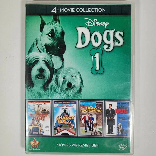 DISNEY DOGS 1 (DVD 4 Movie Collection Box Set) Family Fun $4.99 ...