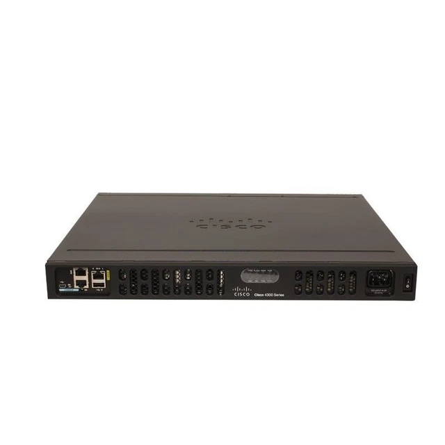 CISCO ISR 4300 Series Integrated Services Router ISR4331/K9 V02 | Black ...